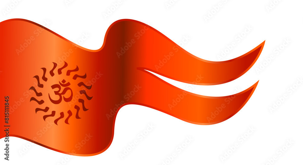 Hindu flag Stock Vector | Adobe Stock