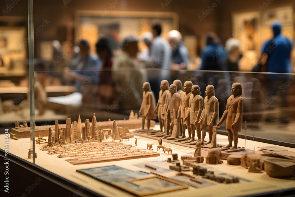World History Day with Ancient Artifacts on a Museum Display - Ancient ...