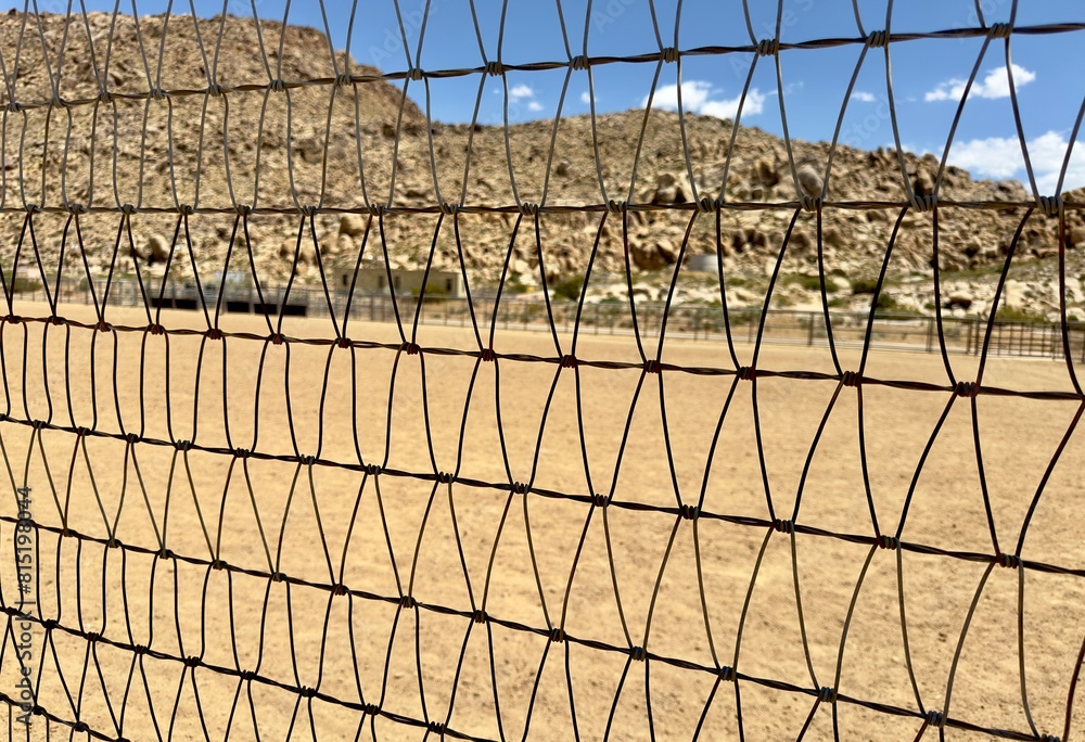 Wild West horse stable corral embodies ruggedness, rustic charm, with ...