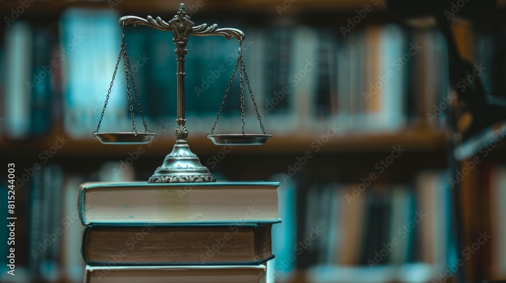 A level tool balanced on a stack of books, representing the importance ...