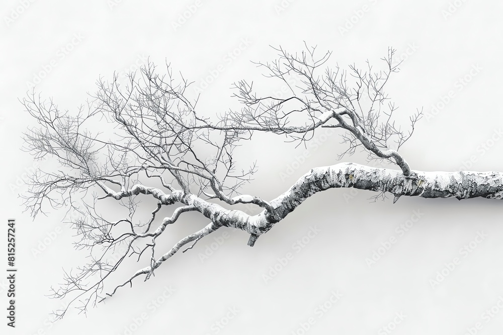 Showcase the grace and simplicity of a single Silver Birch tree from ...