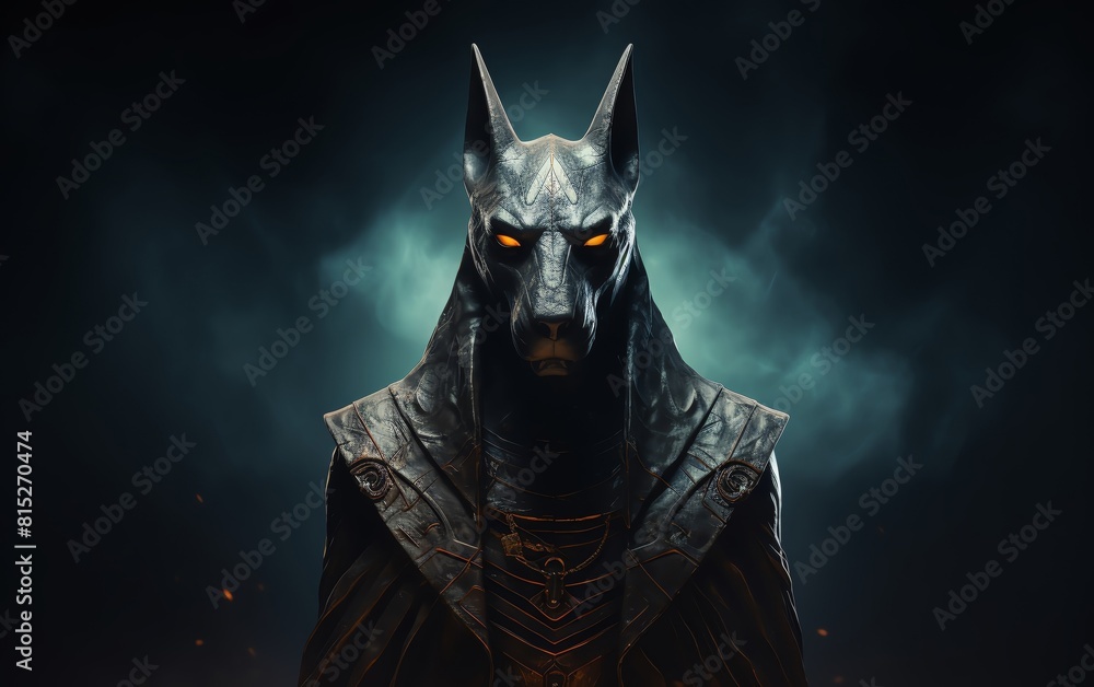 Anubis, the Egyptian god of the dead, is often depicted as a jackal ...