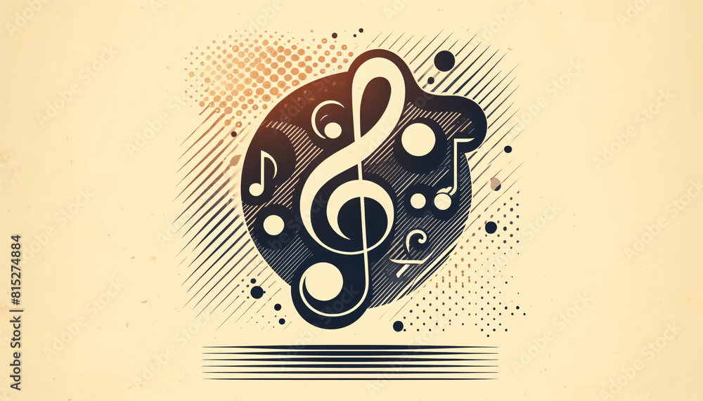 Music illustration digital vectors art, melody rhythm harmony notes ... Music illustration digital vectors art, melody rhythm harmony notes ...