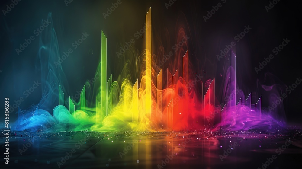 Probability distribution chart displaying the likelihood of outcomes in ...