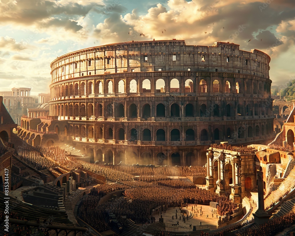 The Coliseum is an iconic symbol of ancient Rome and is one of the most ...