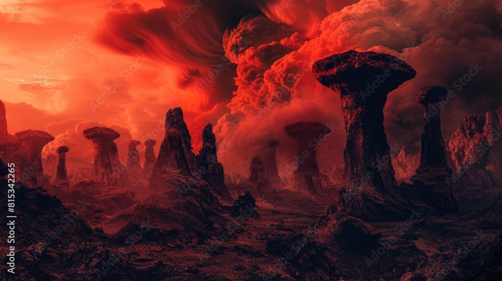 Dramatic scenes straight out of an apocalypse movie unfold think ...