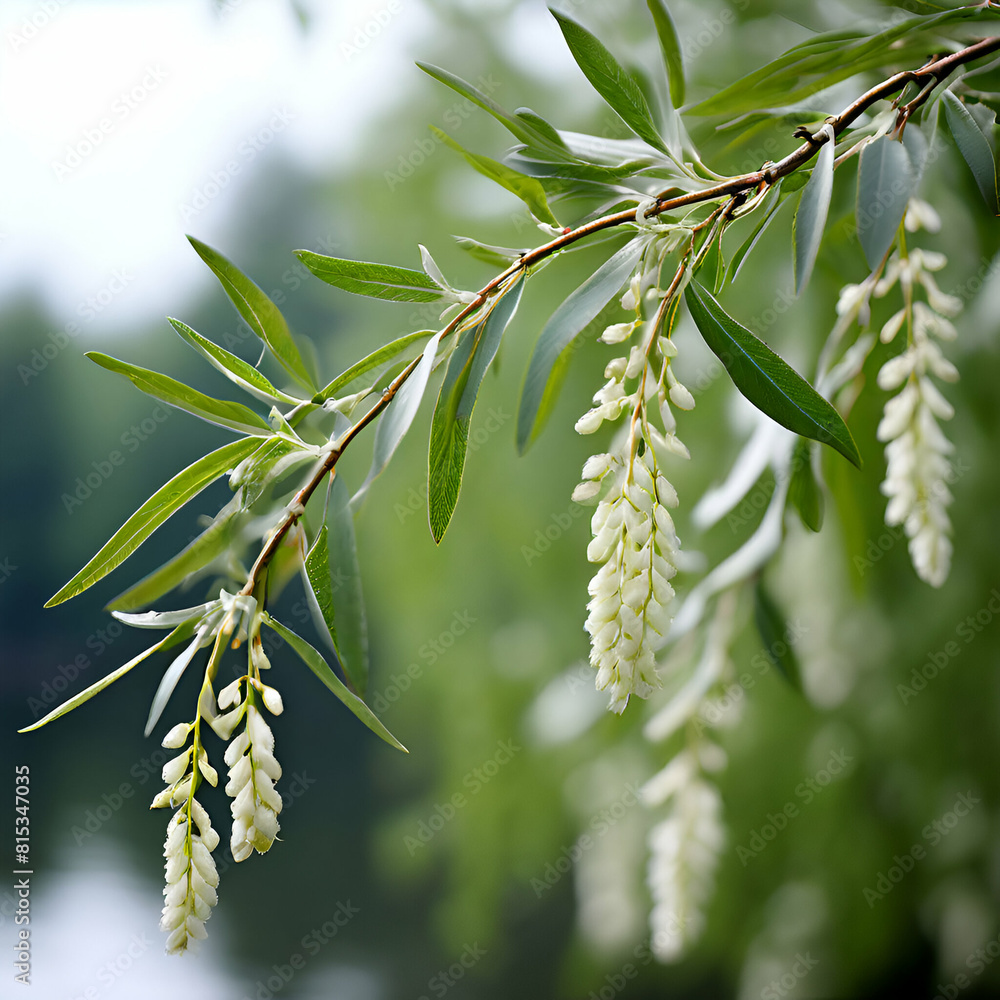 elegant branches of salix babylonica l weeping willon,willow branches ...