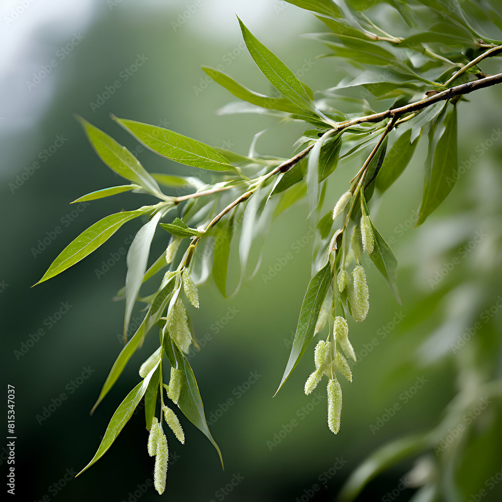 elegant branches of salix babylonica l weeping willon,willow branches ...