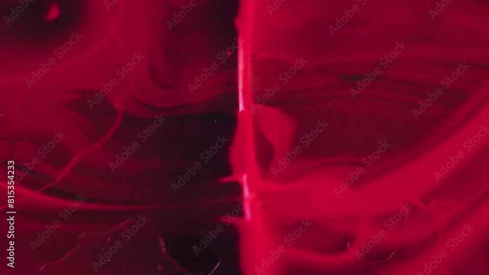 Color mist flow. Ink water splash. Defocused pink vapor texture oil ...