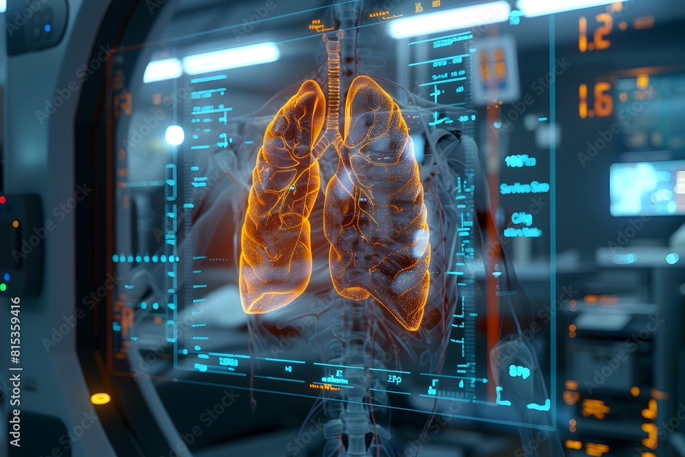 Detailed 3D Model of Thoracic Cavity for Radiation Therapy Simulation ...