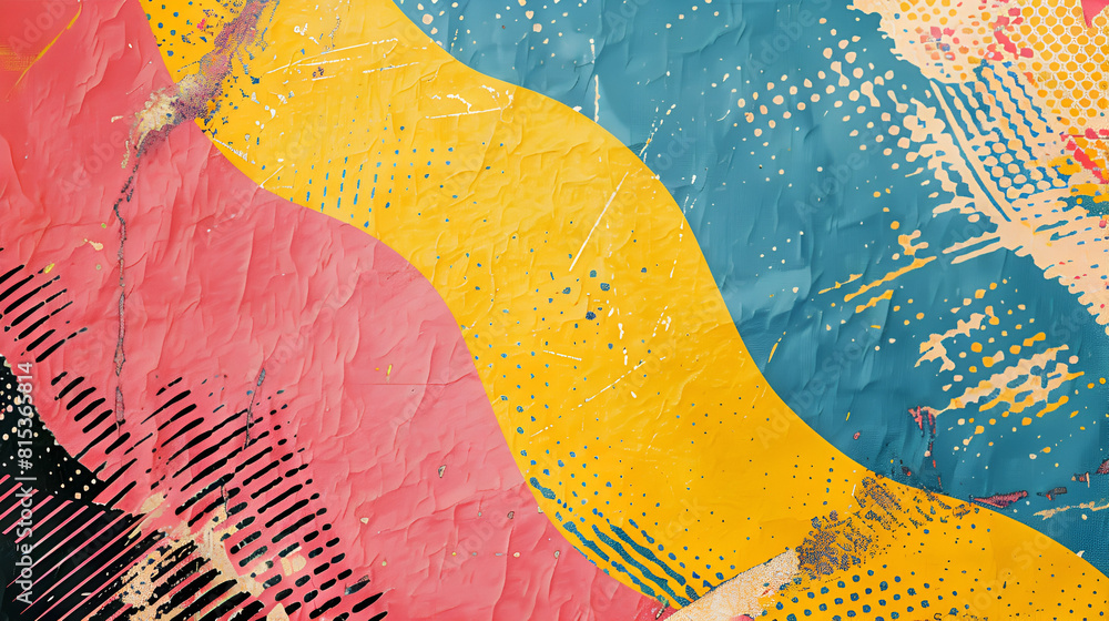 Colorful Paint Splatters on Black Background, Splatter of neon on black ...