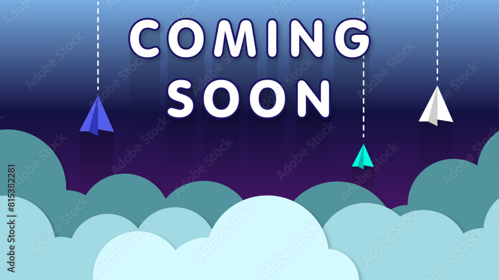 Coming soon website template. Coming soon landing page design. Coming ...