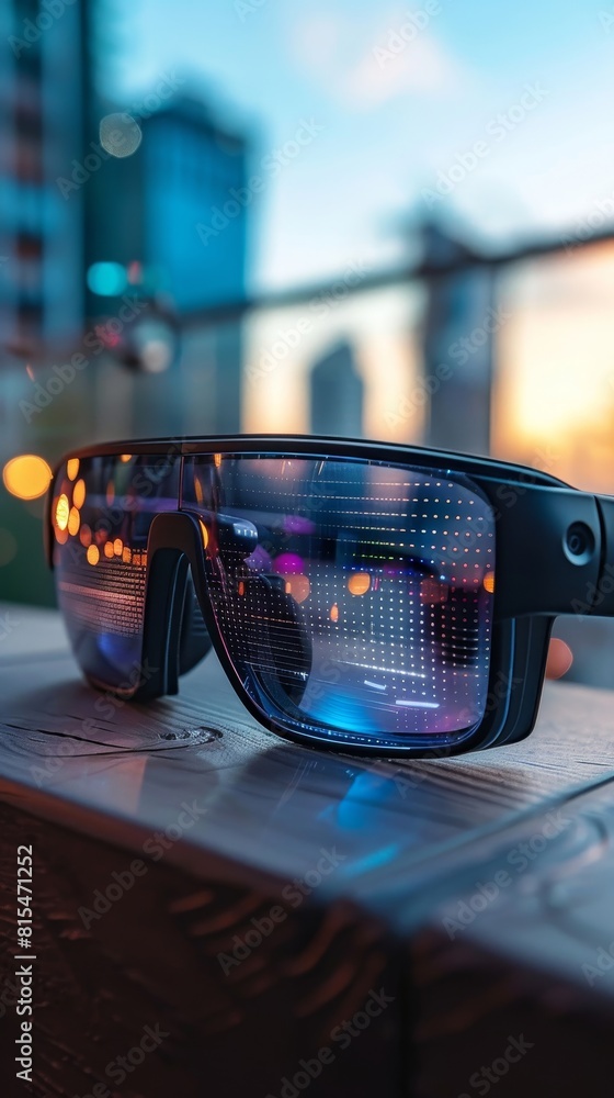 Smart glasses translating visual information into audio for a blind ...