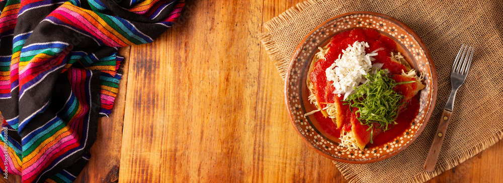 Entomatadas. Also known as Enjitomatadas, a typical dish of Mexican ...