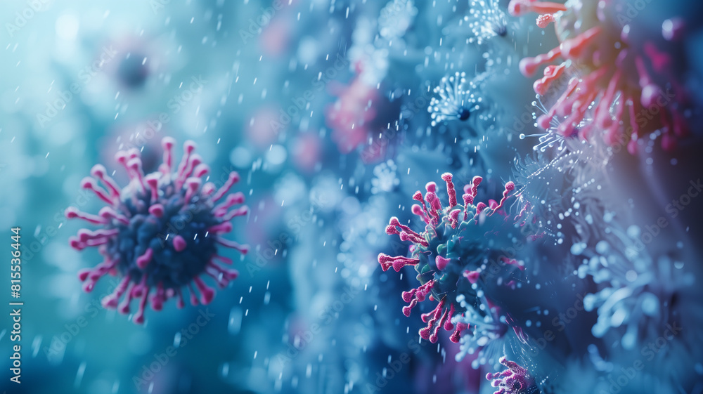 Stunning macro photography of microscopic viruses affecting human ...