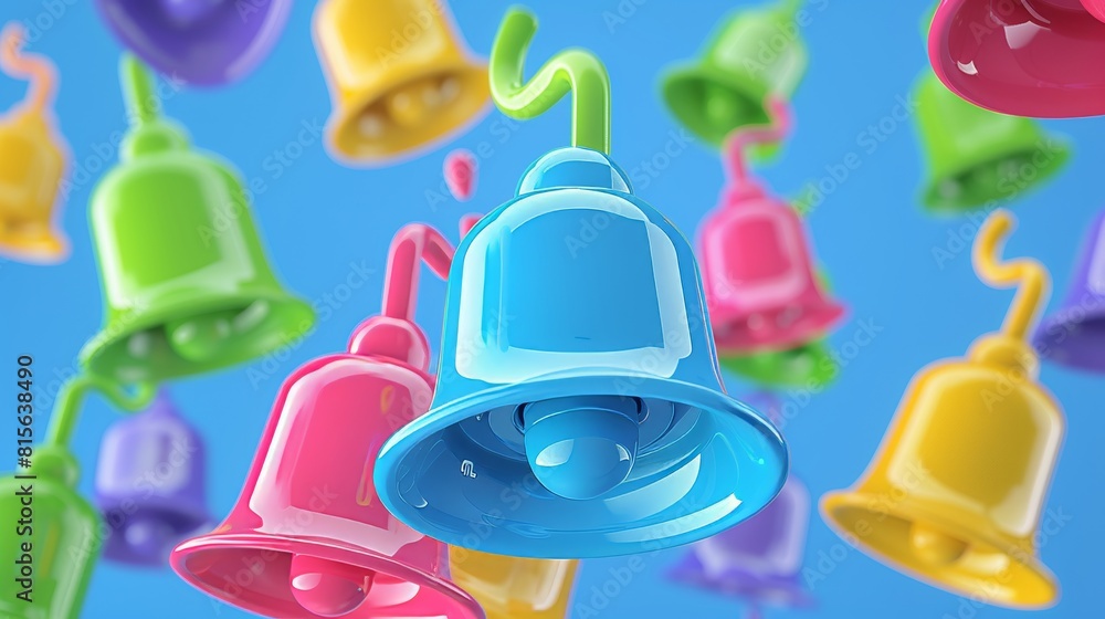 In this cartoon plastic style modern illustration, you can see a 3D ...