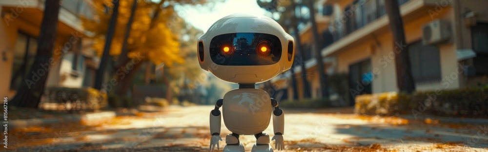 A future artificial intelligence robot is helping primary school ...