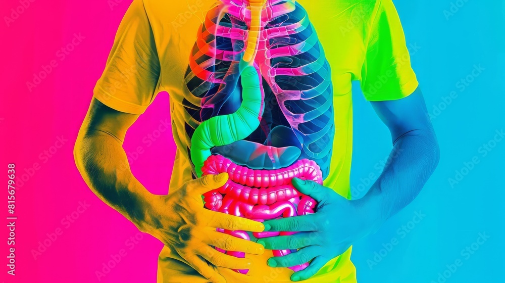 The digestive system is a long, twisting tube that starts at the mouth ...