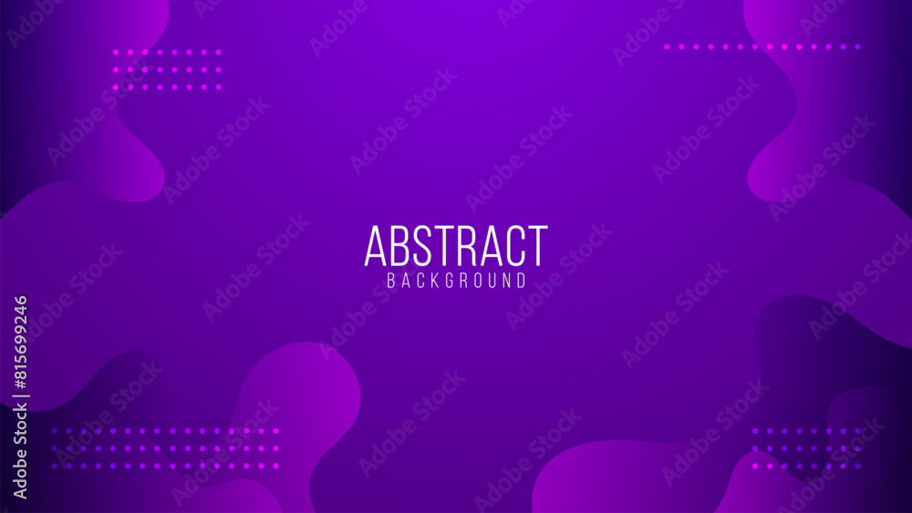 purple abstract background with dynamic, flowing shapes and dotted ...