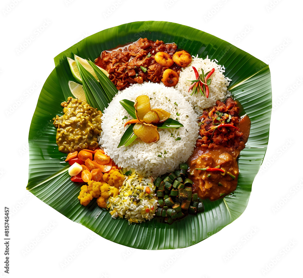 Happy Onam, an Indian festival, Kerala Onam - Sadya served on banana ...