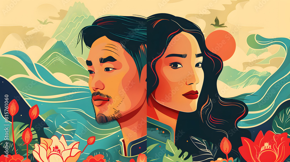 Banner for Asian American and Pacific Islander Heritage month ...