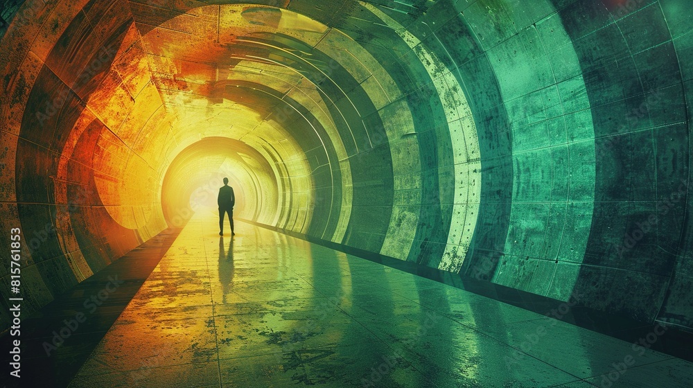 An interdimensional gateway opening in a secret government facility ...