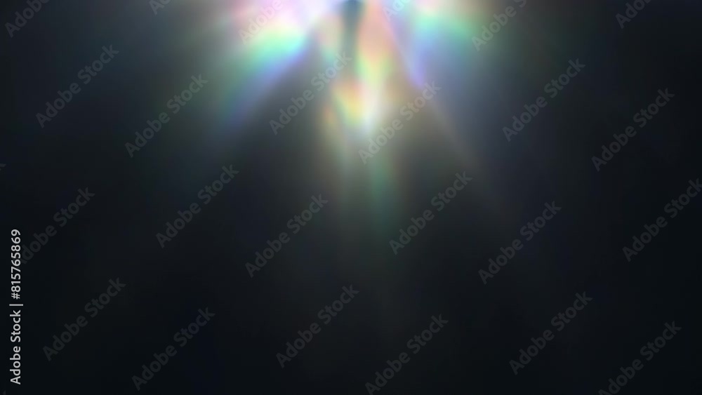 Looped animated background of light rays on dark background Stock Video ...