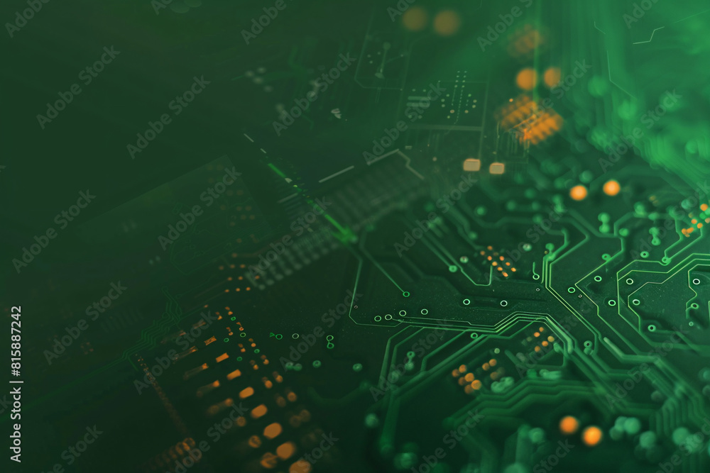 technical wallpaper electronic circuit board illustration Stock ...