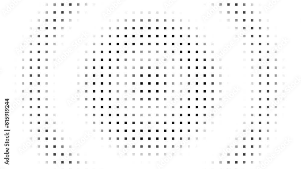 4k dynamic circular seamless looping animation. Moving circles with ...