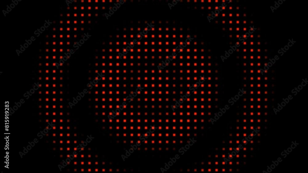 4k dynamic circular seamless looping animation. Moving circles with ...