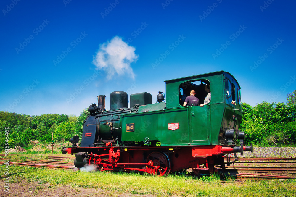 Alte Lokomotive - Alte Dampflok - Old Steam Locomotive - Vintage ...