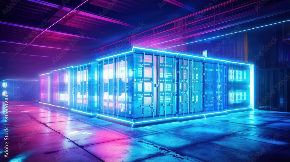 The concept of modern accounting and warehousing of containers in large ...