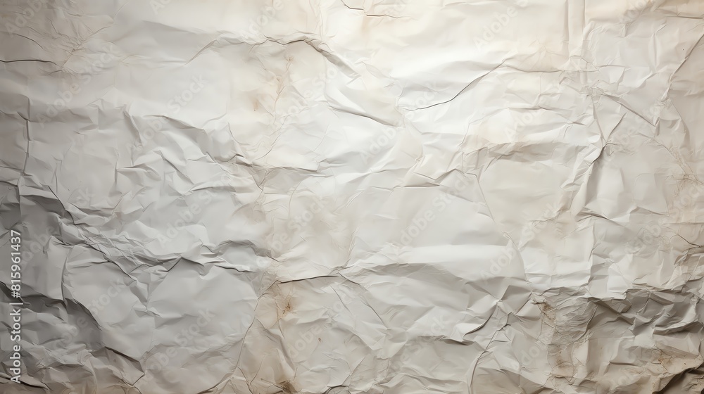 Seamless paper texture with a slightly creased surface, showing soft ...