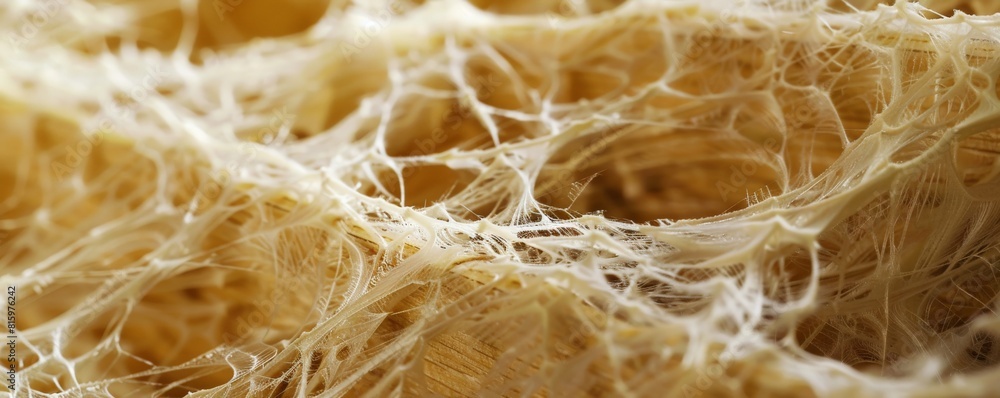 Abstract fibrous organic matter, fibrous cellulose structure, fibrous ...