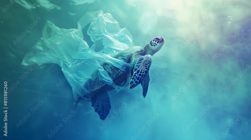 Cinematic color grading emphasizes the contrast between the ocean's ...