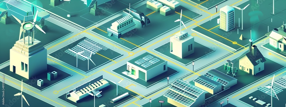 Decentralized Energy Systems Infographic Illustrating Benefits of ...