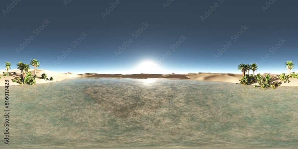 Environment map. HDRI map. Equirectangular projection. Spherical ...