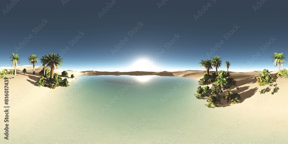 Environment map. HDRI map. Equirectangular projection. Spherical ...