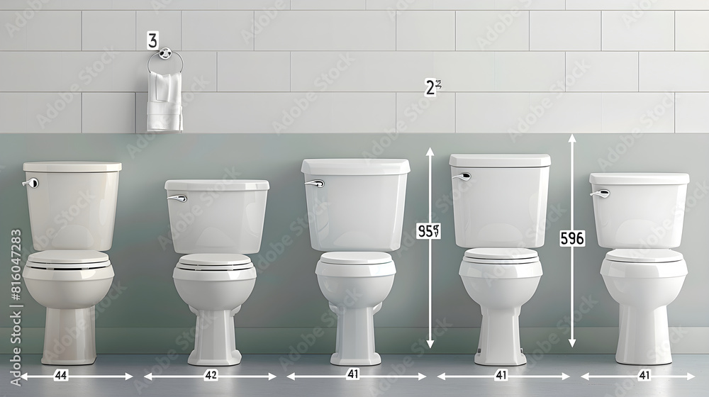 Foto de Comprehensive Visual Guide to Water Closet Specifications and ...