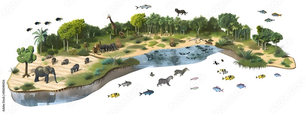 Visualizing Biodiversity A D Illustrated Representation of Animal ...