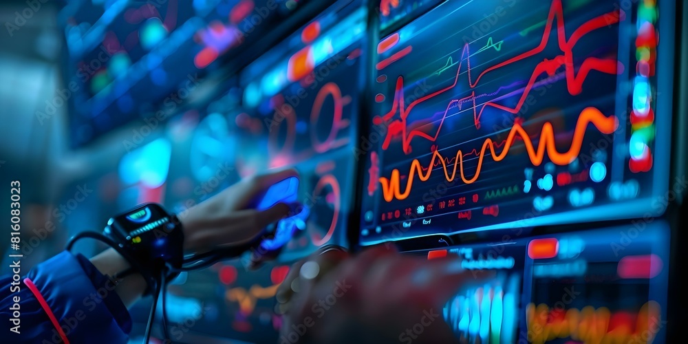 Wearable biosensors track vital signs in realtime for noninvasive ...