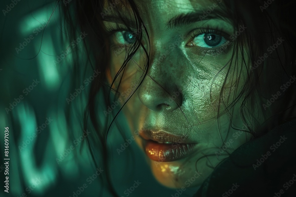 Depicting the inner turmoil of a woman living with a mental disorder ...