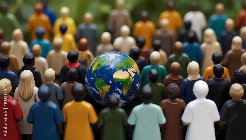 Unity in Diversity. People of All Races and Backgrounds United together ...