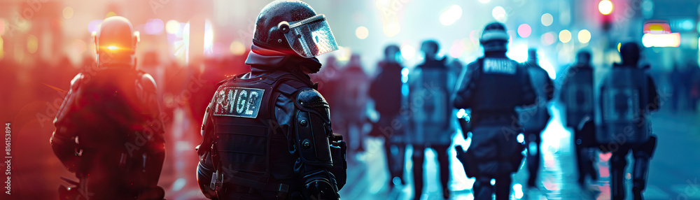 Conflict Resolution (Green): Signifies efforts by police to resolve ...