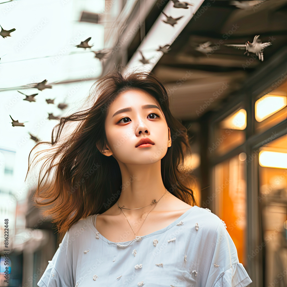 Attractive woman. Beautiful woman, portrait close up. Gorgeous woman ...