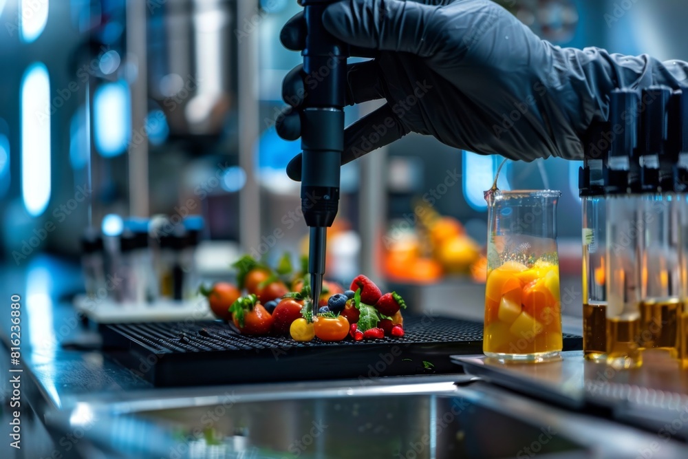 food sensory analysis, food textures and tastes are precisely measured ...