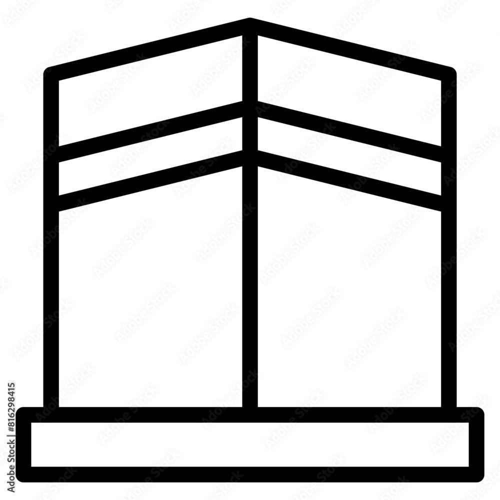 kaabah icon design, mecca ka'bah. vector illustration for islamic event ... kaabah icon design, mecca ka'bah. vector illustration for islamic event ...
