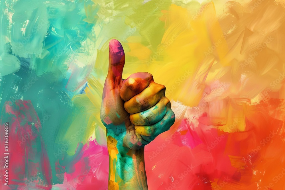 employee appreciation day celebratory message on colorful background ...