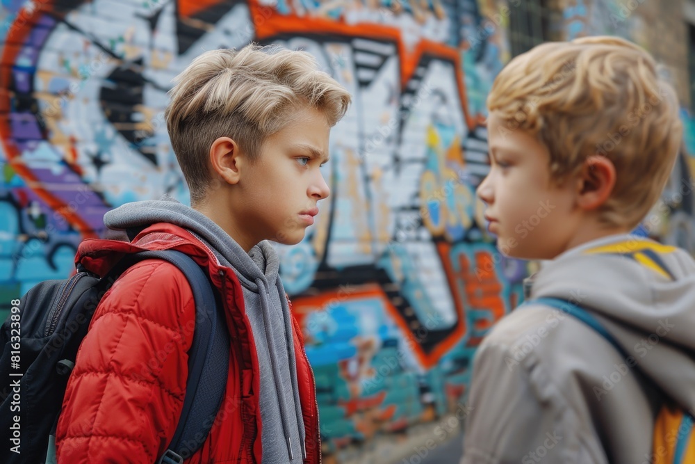 Behind the facade, an intimate portrayal of bullying. shedding light on ...