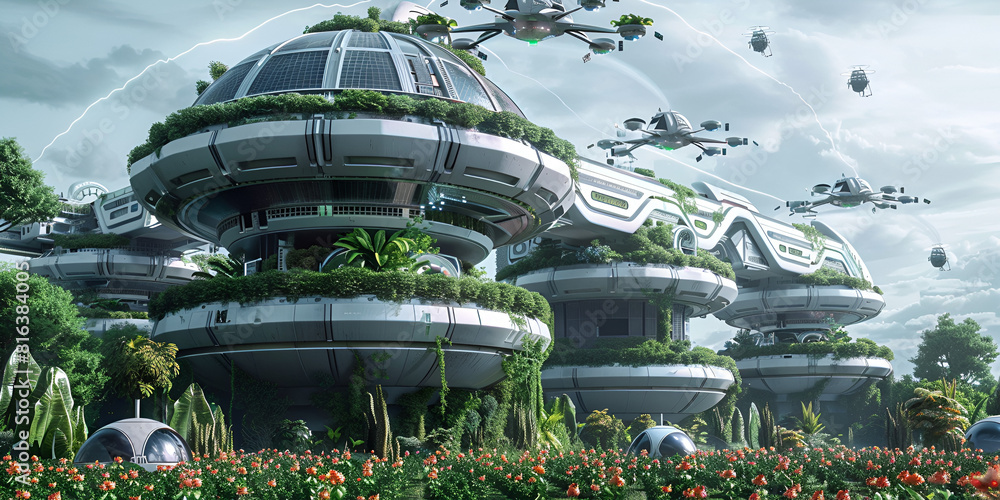 Utopian Habitat: Eco-Friendly Future Cities; Architectural Innovation ...